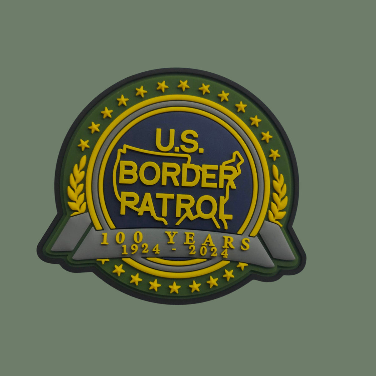 Border Patrol Centennial PVC Patch – Vint Hill Designs